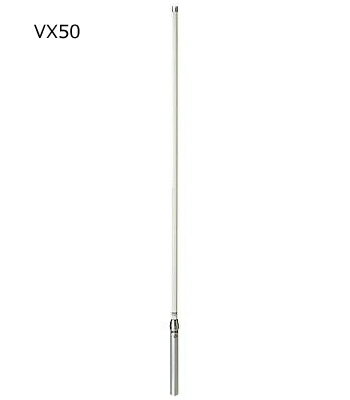 DIAMOND(第一電波工業) VX50(VX-50) 144/430MHz帯 ノンラジアルGP ●周波数：144〜146MHz / 430MHz〜440MHz ●利得：4.5dBi(144MHz) / 7.2dBi(430MHz) ●イン...