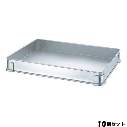 【商品情報】商品番号：8313600商品名：餃子バット身 大 H80 そば兼用 アルマイト EBMメーカー：EBM寸法/容量/重量：400×300×80mmお届け数：10その他：よく検索されるキーワード：餃子バット ぎょうざバット ギョウザ...