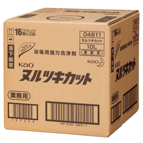 商品情報商品名：花王 浴場用強力洗剤 ヌルツキカット 10Lメーカー：寸法：お届け数(合計)：1内容積または内容量：10L●標準希釈倍率：20~50倍●石材、タイルを傷めません。配送料について【ご注意】画面上の色はブラウザやご使用のパソコン...