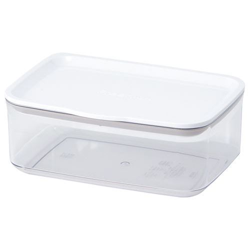 商品情報商品名：フレッシュロックコンテナ 角型 L1.2 1200ml商品番号：aa1-1170620JANコード：4904776074790重量：289g容量：1200ml材質：AS樹脂　シリコーンゴムポイント料理の下ごしらえや、あまった...