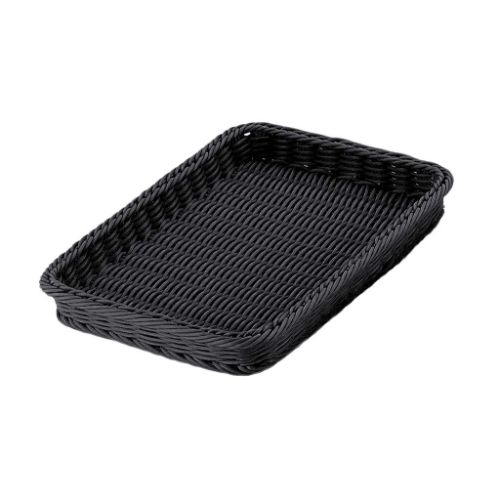 商品情報商品コード：aa1-0333430商品名：PPラタン ベーカリーバスケット 36型 ブラック CO-711-BK寸法：幅360mm×奥行240mm×高さ40mmお届け数(合計)：1[特記事項]ご注意ステンレスワイヤー補強入り配送料に...