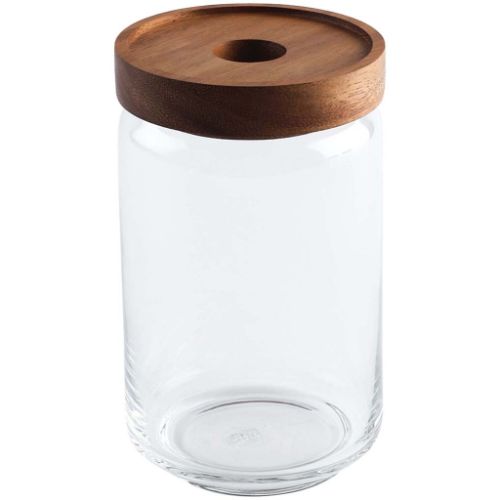 商品情報商品名：ガラスジャー 750ml ST-008寸法：高さ150mm×直径:90送料区分：小物送料お届け数（合計）：1内容積または内容量：0.75L材質・素材：ガラス/ソーダガラス,蓋/アカシア,パッキン/シリコン商品コード：aa1-...