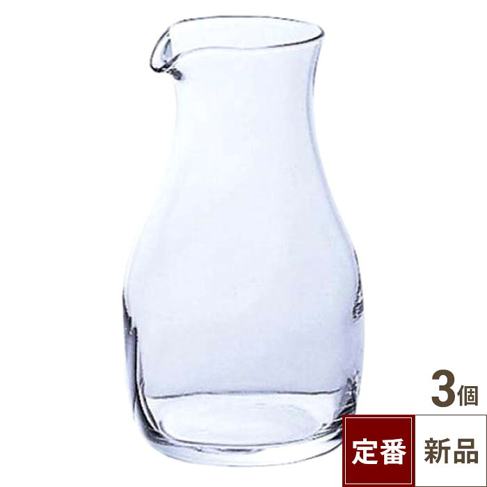商品情報商品名：てびねり 冷酒カラフェ B2204(3個入)メーカー型番：6135451JANコード：4963972422040入り数：3個サイズ：外寸φ50×H129mm重量：190g容量：290cc素材：ガラス特記事項●和テイストグラス...