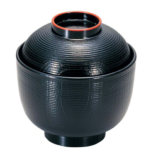■商品説明■商品名：千筋ケヤキ小吸椀 黒天朱 3寸 耐熱ABSメーカー品番：1226800お届け数：1外寸(mm)：φ93×H96材質：耐熱ABS樹脂洗浄機：○耐熱・耐冷温度：80~100度【配送料について】【ご注意】画面上の色はブラウザや...