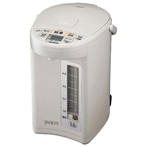 ■商品説明■商品名：象印 マイコン電動給湯ポット CD-SE50(WG)メーカー品番：5487310お届け数：1外寸(mm)：幅:230×奥行:315×高さ:340重量：3.4kg容量：5L消費電力：985(湯沸かし時)電源：単相100Vブ...