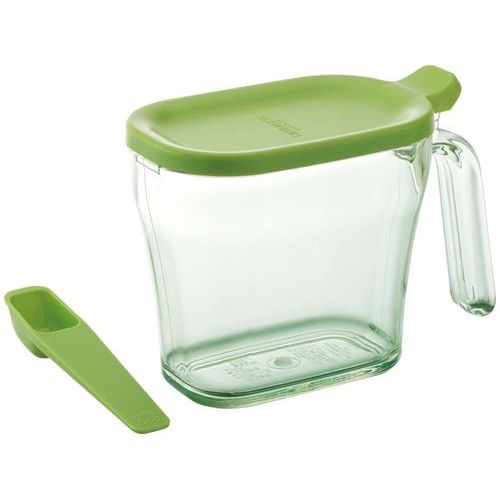 商品情報商品番号：1539480商品名：リベラリスタ クックポット スリム グリーンメーカー：EBM 外寸：75×144×H105(mm) 容量：440ml 材質：蓋・スプーン・本体／ポリスチレン　パッキン／発泡ポリエチレン 商品説明 ●ポ...
