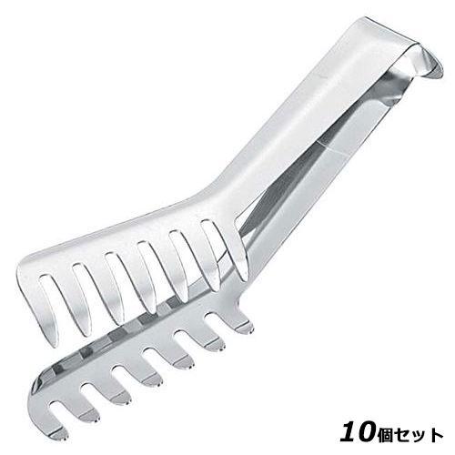商品情報商品名：エコクリーン 18－8 スパゲティトングメーカー型番：2280600JANコード：4519391101501お届け数(合計)：10サイズ(外寸mm)：全長：196サイズ(内寸mm)：-重量：70g材質：18-8ステンレス エ...