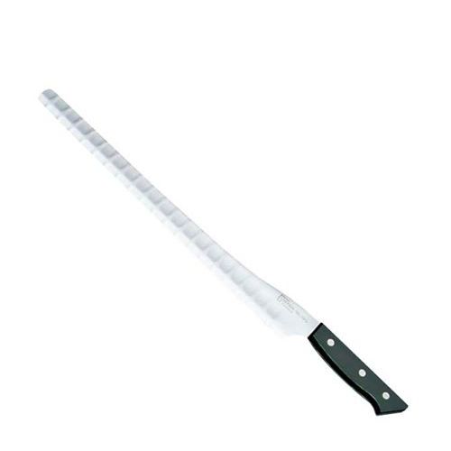 商品情報商品名：グレステン サーモンスライサー 331GUAL 31cmメーカー型番：0593900JANコード：4562207323215入り数：1サイズ(外寸mm)：443サイズ(内寸mm)：-重量：170g材質：440Aベースグレステ...