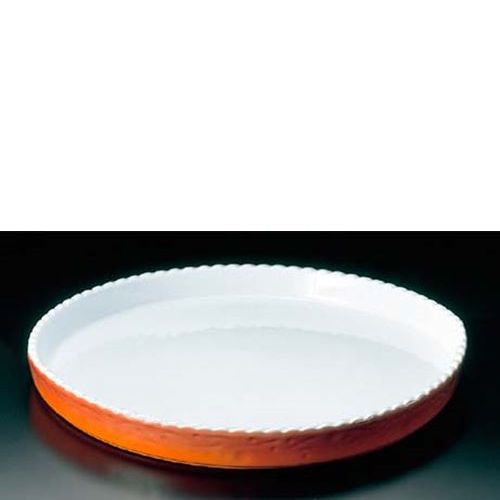 商品情報商品名：ロイヤル 丸 グラタン皿 No.300 50cm カラーメーカー型番：5100800JANコード：8021124000815入り数：1サイズ(外寸mm)：φ500×H50サイズ(内寸mm)：-重量：5.69kg材質：陶器オー...