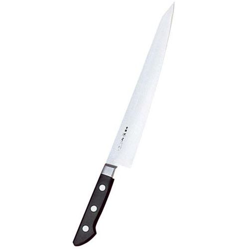 商品情報商品名：堺孝行(日本鋼・ツバ付)筋引 27cm 15024メーカー型番：7925600JANコード：4582226413100入り数：1サイズ(外寸mm)：390サイズ(内寸mm)：-重量：190g材質：日本鋼刃渡り：27cm商品に...