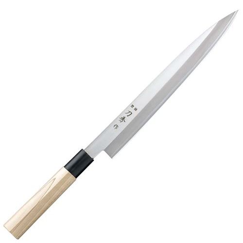商品情報商品名：刀秀作 モリブデンバナジウム鋼 柳刃 FC－363 24cmメーカー型番：1239530JANコード：4543225003631入り数：1サイズ(外寸mm)：全長：385サイズ(内寸mm)：-重量：135g材質：モリブデンバ...