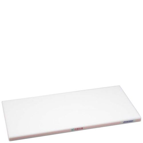 商品情報商品名：抗菌かるがるまな板 SDK 600×350×20 ホワイト／桃線メーカー型番：4067412JANコード：4994808000415入り数：1サイズ(外寸mm)：600×350サイズ(内寸mm)：-重量：2.9kg材質：ポリ...