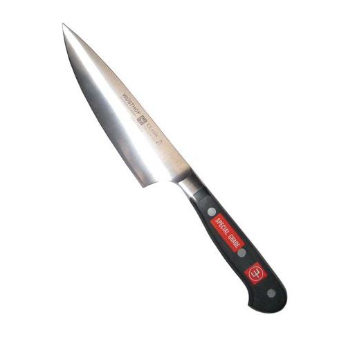 商品情報商品名：ウ゛ォストフ スペシャルグレード 牛刀 4582－16SG 16cmメーカー型番：5426300JANコード：4548170154711入り数：1サイズ(外寸mm)：282サイズ(内寸mm)：-重量：152g材質：-刃渡り：...