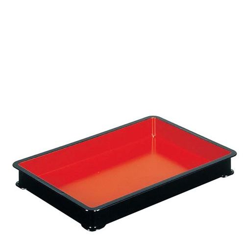 商品情報商品名：サンコー ABS 朱塗 番重 中型 487×336×H75メーカー型番：4860800JANコード：4983049160354入り数：1サイズ(外形寸法mm)：487×336×H75サイズ(内形寸法mm)：453×302×H...