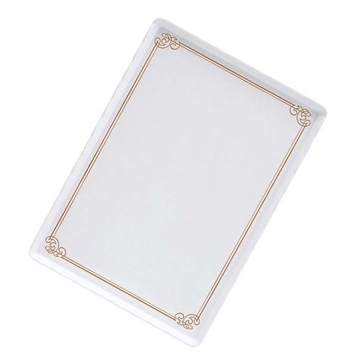 商品情報商品名：メラミン 陶器風 トレー YO－250－Gメーカー型番：0579500JANコード：4533976200755入り数：1サイズ(外寸mm)：350×250×H15サイズ(内寸mm)：-重量：460g材質：メラミン色：ホワイト...