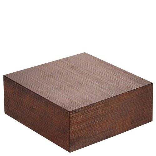 商品情報商品名：木製 千筋キューブ 茶 200×200×80mmメーカー型番：1654400JANコード：4548170237735入り数：1サイズ(外寸mm)：200×200×80サイズ(内寸mm)：-重量：0.35kg材質：合板表面加工...