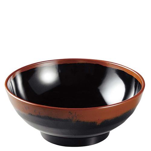 商品情報商品名：メラミン和食器 長次郎窯 そば丼 AN－70 特大 B内黒メーカー型番：2428320JANコード：4976391102745入り数：1サイズ(外寸mm)：φ198×H80サイズ(内寸mm)：-重量：307g材質：メラミン洗...
