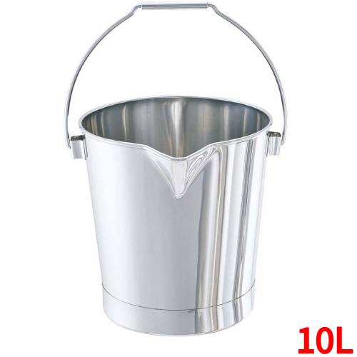 商品情報商品コード：aa1-3981900商品名：18-8 口付 バケツ BA-10 10L寸法：高さ263直径：310、内径：270、板厚：0.7型式：BA-10お届け数(合計)：1内容積または内容量：10L配送料について【ご注意】画面上...