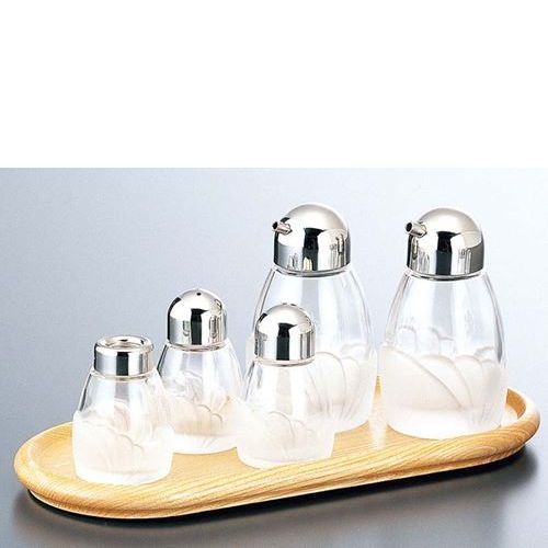 商品情報商品名：カスターセット No.5531メーカー型番：1236400JANコード：4968553051312入り数：1サイズ(外寸mm)：250×110×H110サイズ(内寸mm)：-重量：-材質：ガラス 18-8ステンレス商品につい...