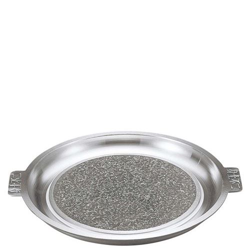 商品情報商品名：長水 遠赤 石焼プレート アルミ枠付 36cmメーカー型番：3666100JANコード：4548170109056入り数：1サイズ(外寸mm)：φ365×H35(石：φ255)サイズ(内寸mm)：-重量：2.8kg材質：アル...