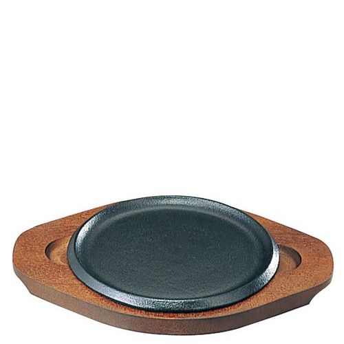 商品情報商品名：SN 鉄 ステーキ皿 浅丸 23cmメーカー型番：5072400JANコード：4560378690884入り数：1サイズ(外寸mm)：φ228(木台：320×240)サイズ(内寸mm)：-重量：1900g材質：鉄 木電磁調理...