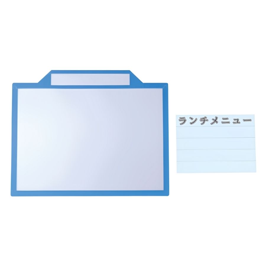 商品情報商品名：タイトルパネル(B5サイズ)青メーカー型番：6788100JANコード：4980751206028入り数：1サイズ(外寸mm)：205×278商品について●使い方はいたって簡単！コピーサイズ用紙(A5・B5・A4・B4)にワ...