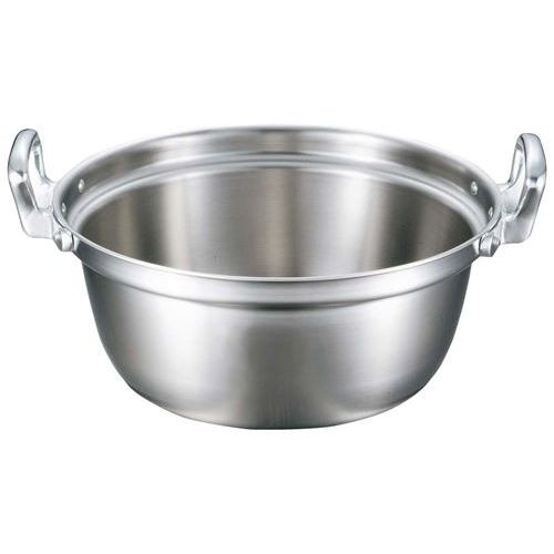 商品情報商品名：EBM ビストロ 三層クラッド 料理鍋 30cmメーカー型番：4147200JANコード：4548170074965入り数：1素材：18-8ステンレス(0.45mm)、アルミニウム、18-0ステンレス(0.55mm)サイズ：...
