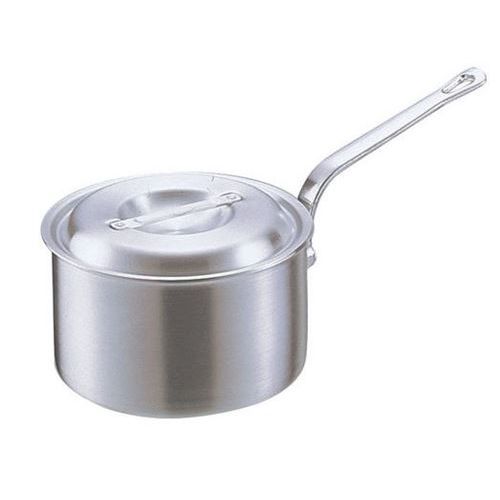 商品情報■硬質アルミ(AS3905材)使用耐食性・耐摩耗性に優れ、普通アルミ材に対し強度が2倍。耐久性に優れ、プロの酷使にも充分性能を発揮します。■きめ細やかな表面仕上げ外面だけでなく内面の平滑度も向上し、汚れにくく洗いやすい。■持ち手の幅...