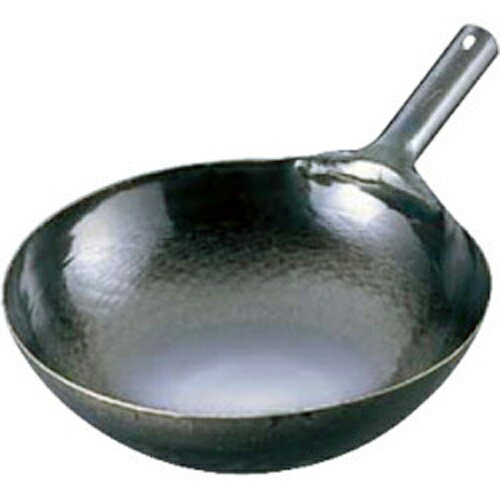【商品概要】・商品番号 ： aty9233・商品名 ： 山田 鉄 打出片手中華鍋(板厚1.6mm)33cm・メーカー名 ： TKG寸法 ： 内径33cm×深さ10cm 板厚1.6mm・容量・重量 ： 重量1490g【商品について】その他の寸...
