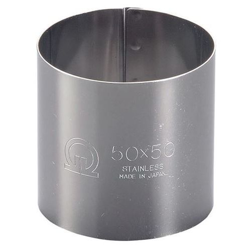 【商品概要】・商品番号 ： wsl08021・商品名 ： SA18-0 セルクルリング 丸型 直径50×H50mm・サイズ/内容量/重量 ： 直径50×50mm・板厚 ： 0.5・スポット熔接【配送料について】【ご注意】画面上の色はブラウザ...