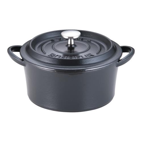 ■商品説明■商品名：ボン・ボネール ココット 20cm ブラックメーカー品番：9-0067-0213お届け数：1JANコード：4971360336206カラー：ブラックその他仕様：●容量(cc):2500特記事項：●材質:鉄鋳物ホーロー加工...