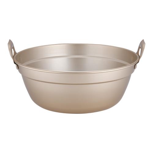 ■商品説明■商品名：アカオ しゅう酸アルマイト 段付鍋 51cmメーカー品番：9-0038-0806お届け数：1JANコード：4970197007518質量：(kg):0.02容量(L)：32.1特記事項：●アルミ製円付鍋※電磁調理器には対...
