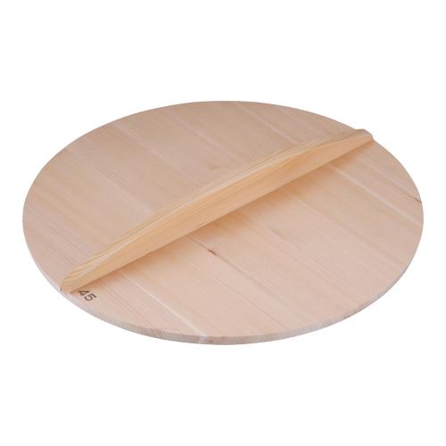 ■商品説明■商品名：厚手サワラ木蓋 (鉄餃子鍋42cm用) 45cm用メーカー品番：9-0039-0811お届け数：1JANコード：4582222520505その他仕様：●厚さ(mm):約15サイズ：●外径(mm):445●質量(kg):0...