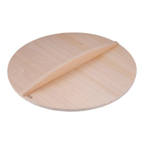 ■商品説明■商品名：厚手サワラ木蓋 (鉄餃子鍋45cm用) 48cm用メーカー品番：9-0039-0812お届け数：1JANコード：4582222520512その他仕様：●厚さ(mm):約15サイズ：●外径(mm):475●質量(kg):1...