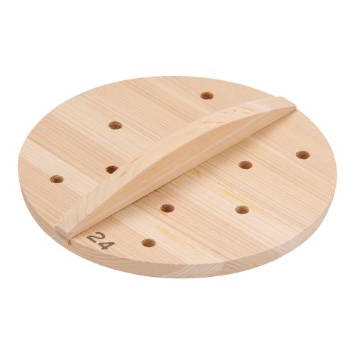 ■商品説明■商品名：SA厚手サワラ穴明木蓋 24cmメーカー品番：9-0039-1004お届け数：1JANコード：4582222520642質量：(kg):0.13その他仕様：●厚さ(mm):約15サイズ：●外径(mm):235●質量(kg...
