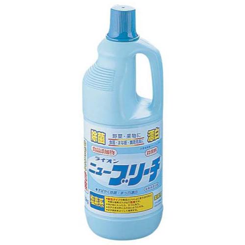 ■商品説明■商品名：ライオン ニューブリーチ 1.5kg(塩素系・除菌漂白剤)メーカー品番：9-1320-0801お届け数：1JANコード：4903351006270特記事項：●次亜塩素酸ナトリウム(食品添加物殺菌料)● 殺菌・漂白剤● 用...