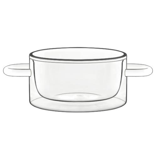 ■商品説明■商品名：ダブルウォールフード&デザイン(2ヶ入) ラウンドポット11638/01メーカー品番：9-1694-0501お届け数：1JANコード：0032622023426メーカー品番：11638/01その他仕様：●容量(cc):2...