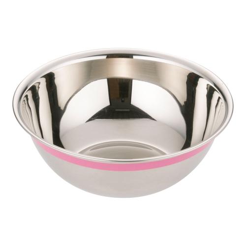 ■商品説明■商品名：TKG 18-8 カラーラインボール 24cm ピンクメーカー品番：9-0257-0121お届け数：1JANコード：4537982200518カラー：ピンクその他仕様：●容量(L):3.20特記事項：●カラーライン部:抗...