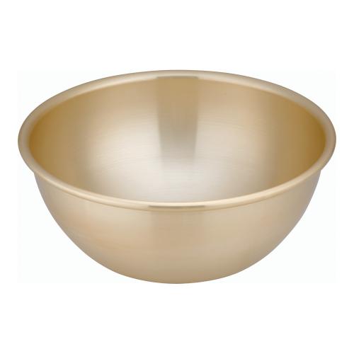 ■商品説明■商品名：ゴールド アルマイトボール 33cmメーカー品番：9-0258-0408お届け数：1JANコード：4977906420330その他仕様：●容量(L):8.0サイズ：●外径×深さ(mm):350×134●内径(cm):33...