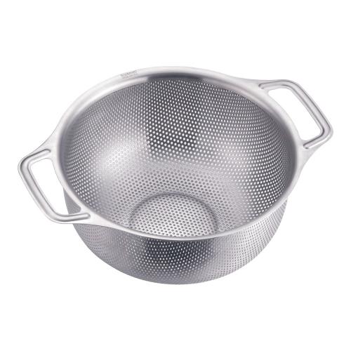 ■商品説明■商品名：ドンナム 18-8パンチングザル 20cmメーカー品番：9-0265-0101お届け数：1JANコード：4905001122484特記事項：●パンチング穴径:2.0mm●丸キッチンポットと組み合わせてご使用できます。サイ...