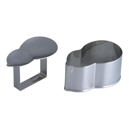 ■商品説明■商品名：SA18-8 物相型・兵丹 メーカー品番：9-0538-0801お届け数：1JANコード：4905001020667特記事項：●※サイズはできあがり寸法です。サイズ：●上幅×下幅×高さ×厚さ(mm):39×59×104×...
