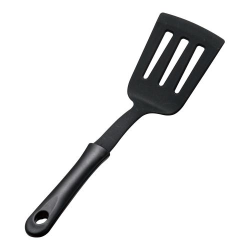 ■商品説明■商品名：ミニキッチン ナイロンターナー 黒メーカー品番：9-0470-2503お届け数：1JANコード：4541858059124カラー：黒その他仕様：●材質:ハンドル/ポリプロピレン皿部/66ナイロン耐熱温度/210度特記事項...