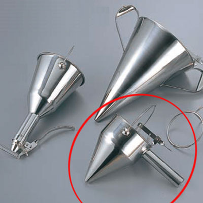 商品情報商品番号：2537000商品名：種落し 片手(太口 口径直径15mm) 18ー8 EBMメーカー：サイズ/内容量/重量：A：250×B：150×C：260 口径：13mmその他：※交換用バネ 1065000もございます。栓の部分がシ...