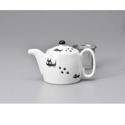 ■商品説明■商品名：黒ねこポット(カップアミ)メーカー品番：372-209お届け数：1サイズ(cm)：口径11×10.5容量(cc)：450素材：磁器【配送料について】【ご注意】画面上の色はブラウザやご使用のパソコンの設定により実物と異なる...