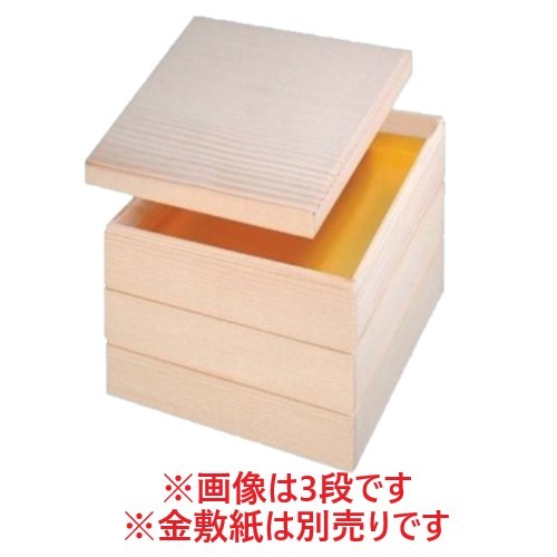 商品情報商品名：お重箱 6.5寸 白木 木製校倉白木重（インロー式）2段 樅製メーカー名：福井クラフト外径寸法：幅202×奥行202×高さ135(mm)1段内径寸法：幅190×奥行190×高さ43(mm)重量：蓋154g/親1段(本体)16...