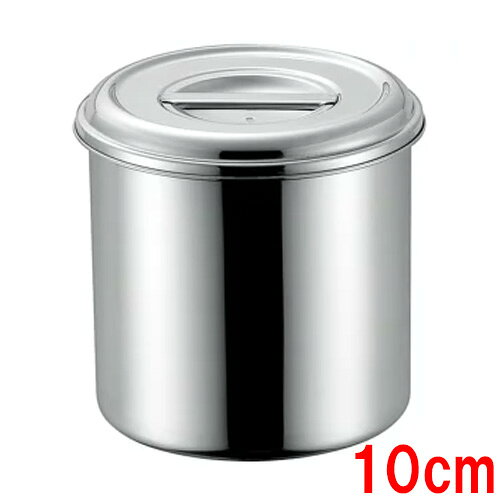 商品情報商品名：18-8 深型キッチンポット10cmメーカー型番：11010JANコード：4560127490321入り数：1サイズ：(本体内径×深さ)φ100×100(mm)、板厚0.6(mm)重量：約240g容量：約0.78L配送料につ...