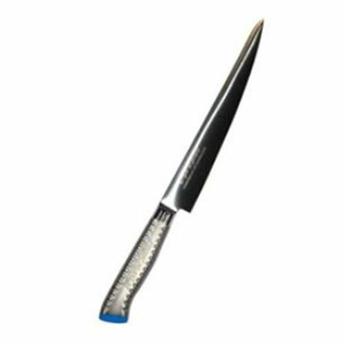 商品情報商品番号：8735050商品名：EBM E-pro PLUS 筋引 27センチ ブルーメーカー：EBMサイズ/内容量/重量： / 容量： / 重量：190gその他：●刃渡：270mm●全長：410mm●背厚：2.4mm●両刃 ～商品...
