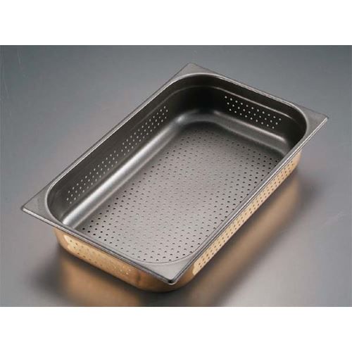 商品情報商品番号：3570910商品名：プロシェフ18-8 ノンスティック 穴明ガストロノームパン 2/3 100mmメーカー：EBMサイズ/内容量/重量：354×325 / 容量：8.4L / 重量：その他：～商品について～プロシェフ 1...