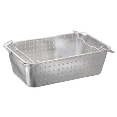 商品情報商品番号：8814300商品名：BK 18-8 水切運搬バット H185型メーカー：EBMサイズ/内容量/重量：618×380×185穴径：直径5商品について●把手にストッパーがついているので重ねたときぐらつかず、真っすぐ積み重ねら...