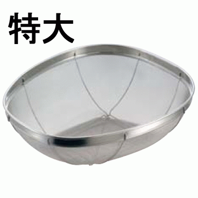 商品情報商品番号：0709200商品名：エイブル 18-8 亀ザル 特大 L-0119 5升用メーカー：EBMサイズ/内容量/重量：465×400×155その他：●金網 0.4×14メッシュ 配送料について【ご注意】画面上の色はブラウザやご...